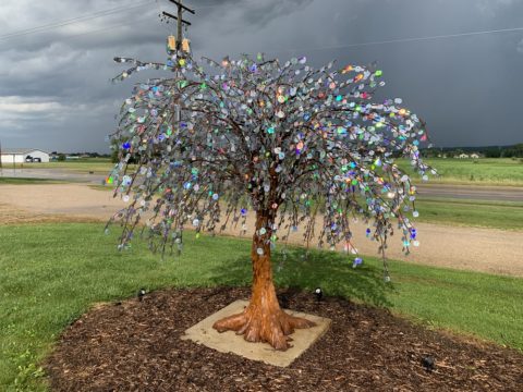 Trees - Windey Metal Art