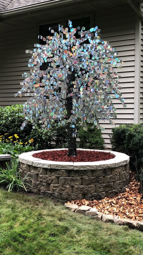 Trees - Windey Metal Art